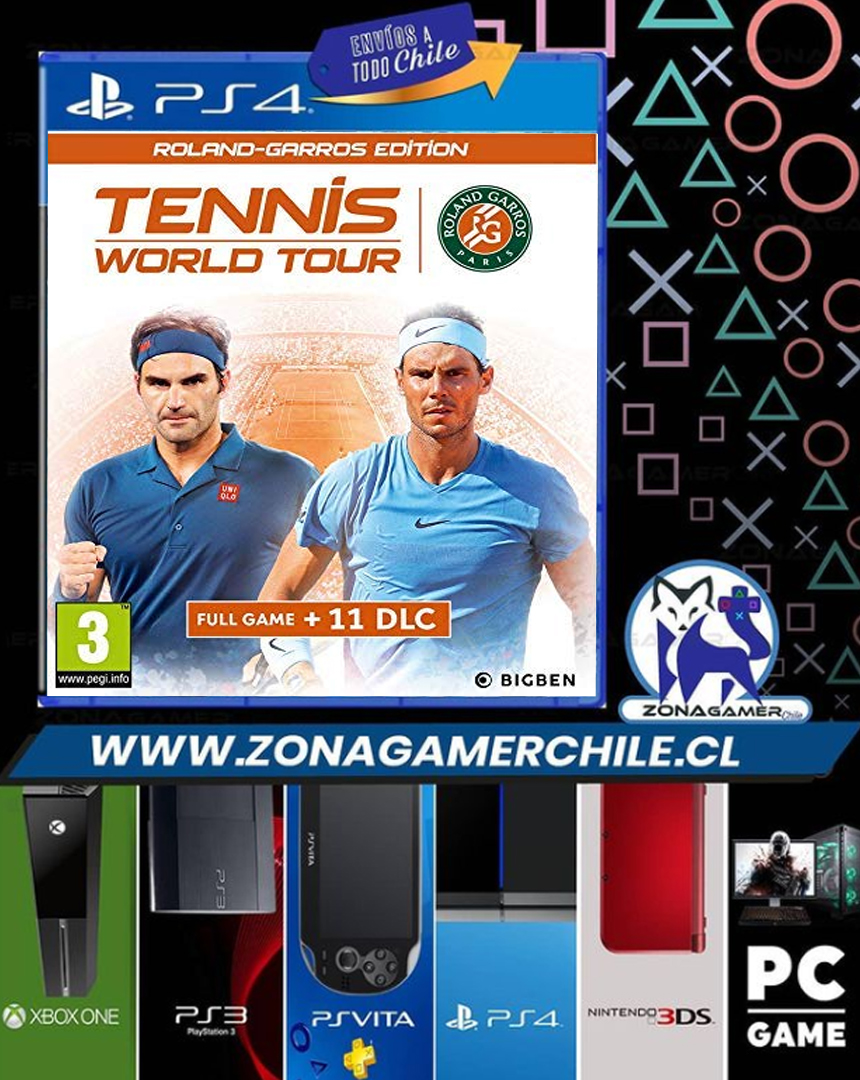 Tennis World Tour - Roland Garros Edition - Fisico Ps4 - Ps5